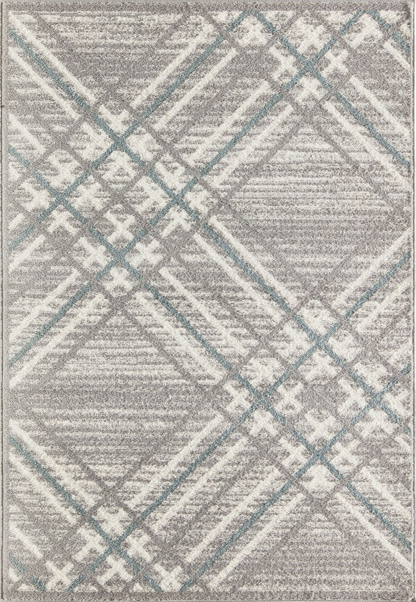 Mason Brooks Devon DV10B Grey Overlay Area Rug - Modern Elegance ...